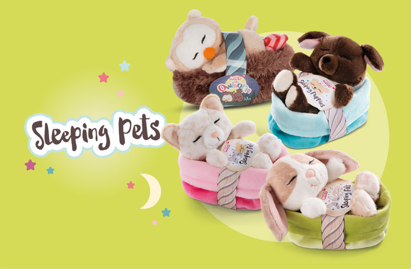 NICI Sleeping Pets Siamese Cat | nici.co.uk