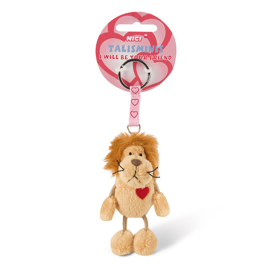 NICI Wild Friends Kitan Lion Keyring | nici.co.uk