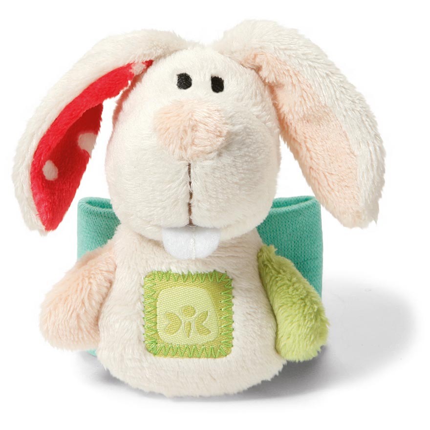 My First NICI Tilli Bunny & Taps Bear Rattle | nici.co.uk