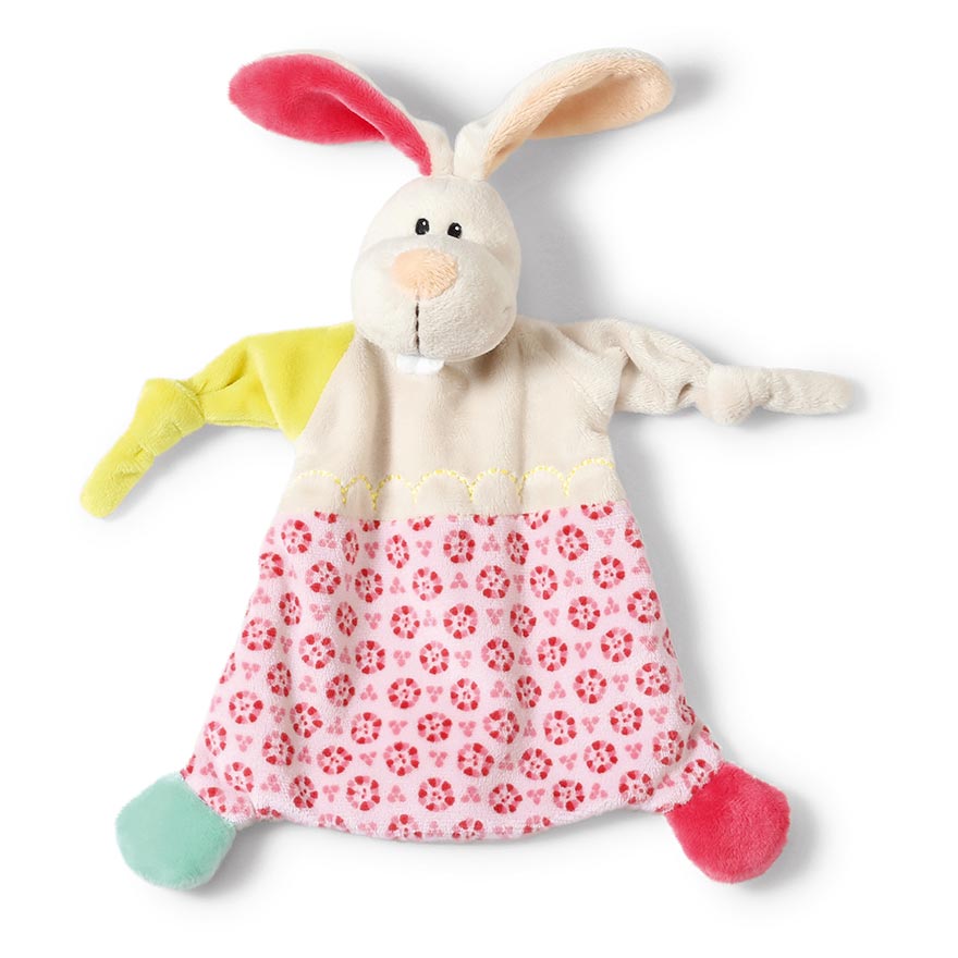 My First NICI Tilli Bunny & Taps Bear Rattle | nici.co.uk