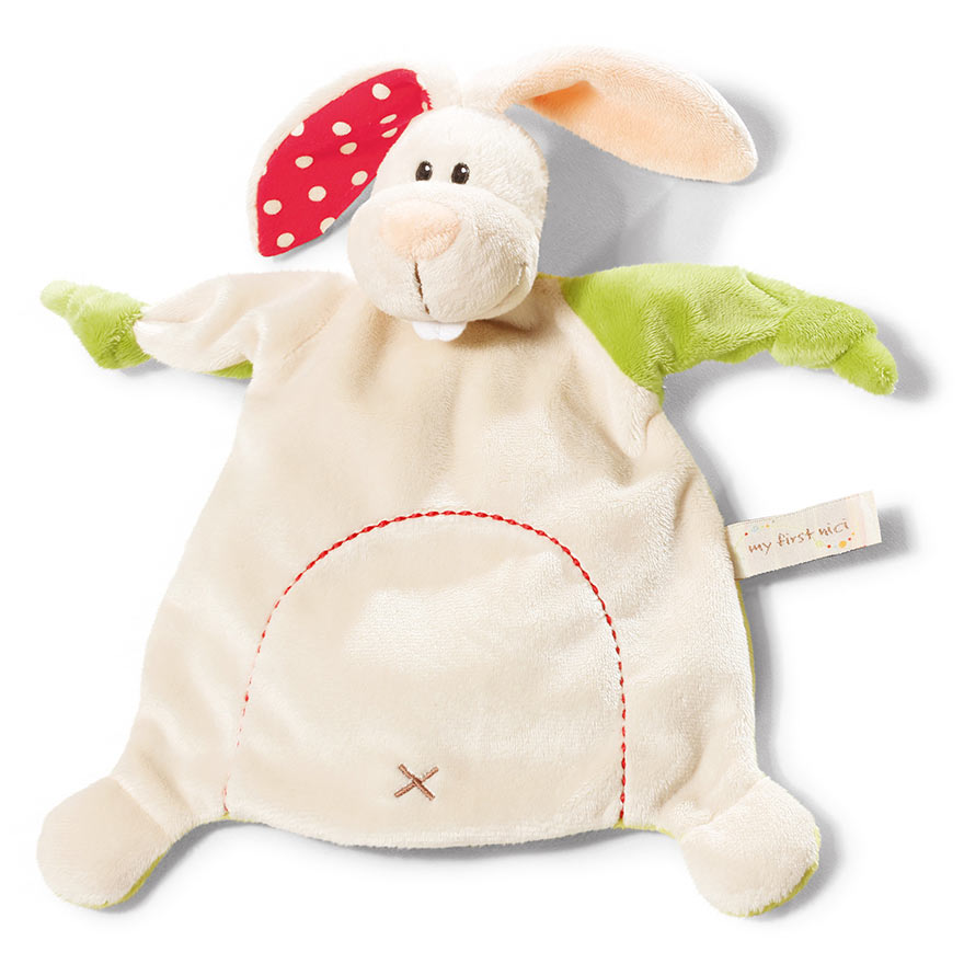 My First NICI Tilli Bunny & Taps Bear Rattle | nici.co.uk