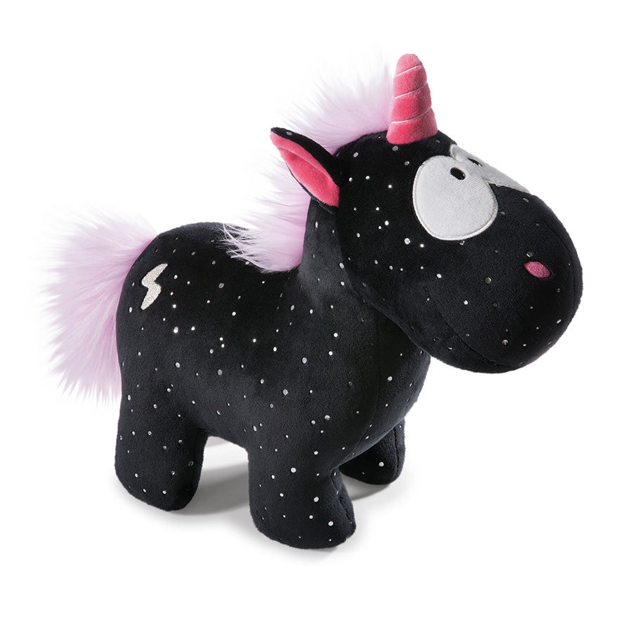 Black unicorn stuffed animal store