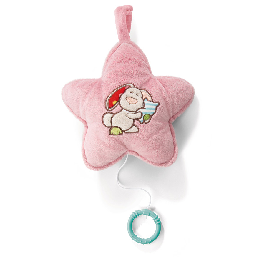 My First NICI Tilli Bunny & Taps Bear Rattle | nici.co.uk