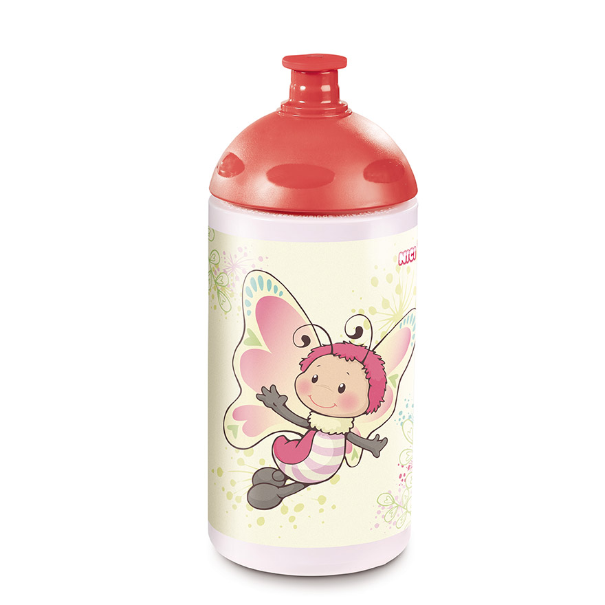 NICI Donkey & Butterfly Water Bottle | nici.co.uk