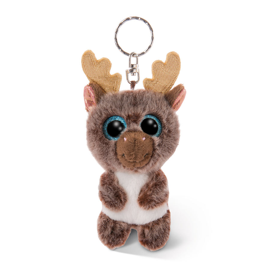 NICI GLUBSCHIS Cocoa-Fee Reindeer Keyring | nici.co.uk