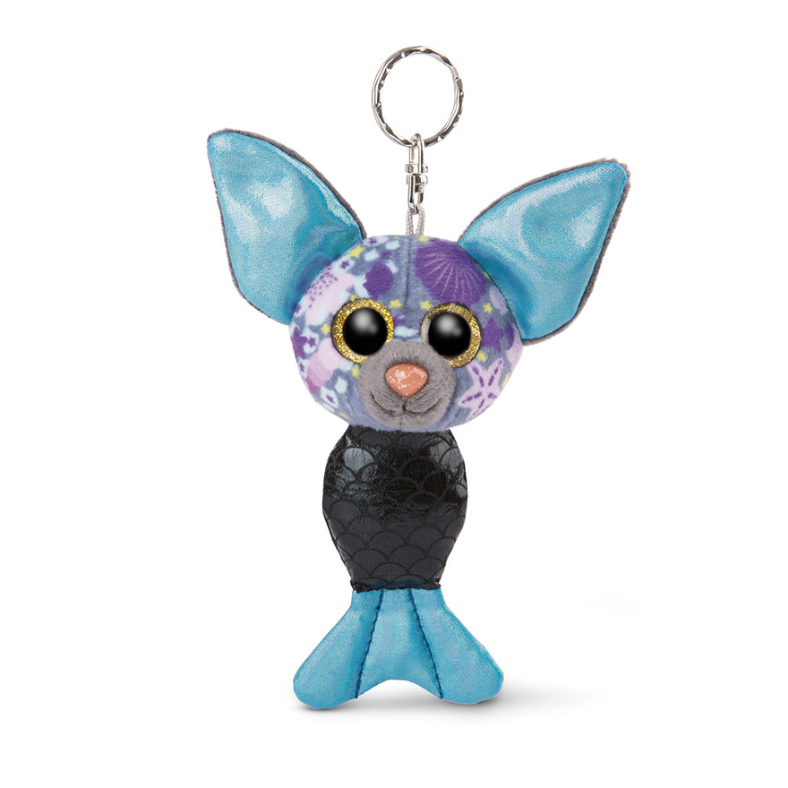 NICI GLUBSCHIS Laguna-Lu Bat Mermaid Keyring | nici.co.uk