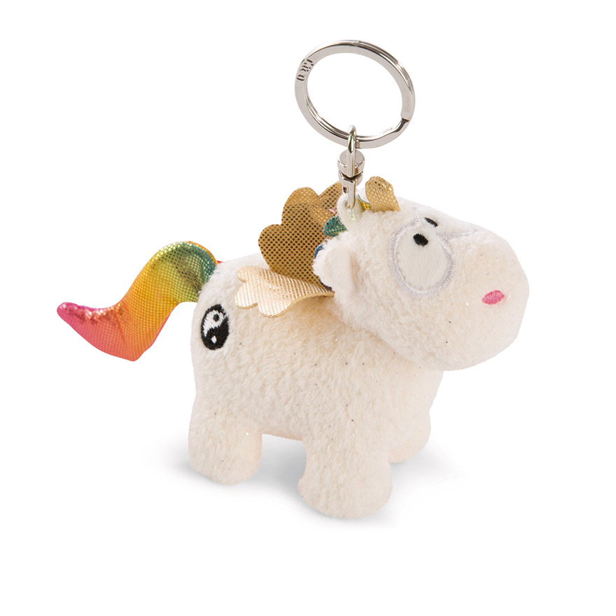 NICI Theodor & Friends Star Bringer Unicorn Keyring | nici.co.uk