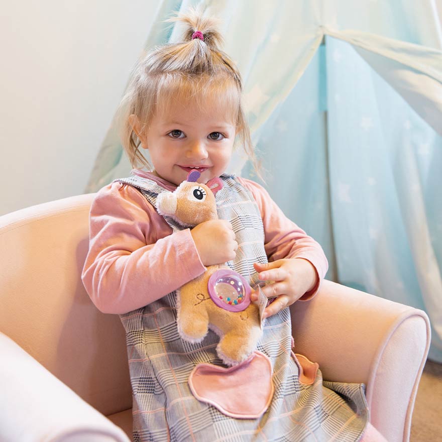 My First NICI 2D Hopsali Rabbit Activity Toy | nici.co.uk