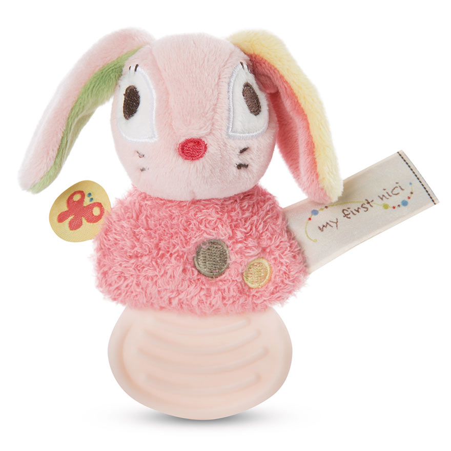 My First NICI Tilli Bunny Wooden Teether | nici.co.uk