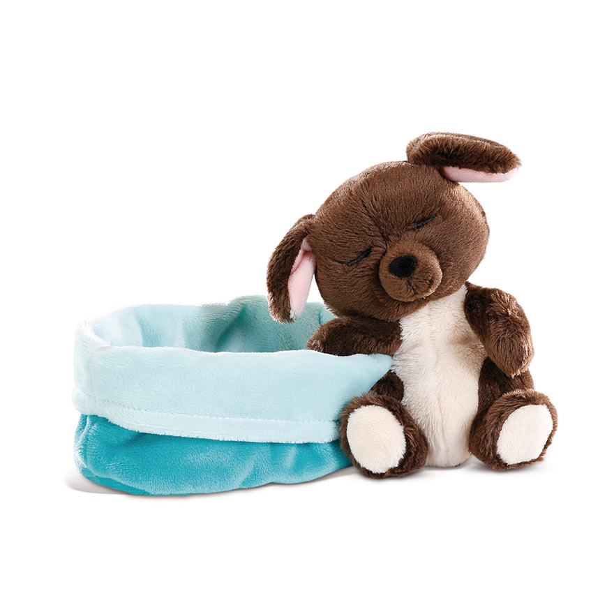NICI Sleeping Pets Caramel Dog | nici.co.uk