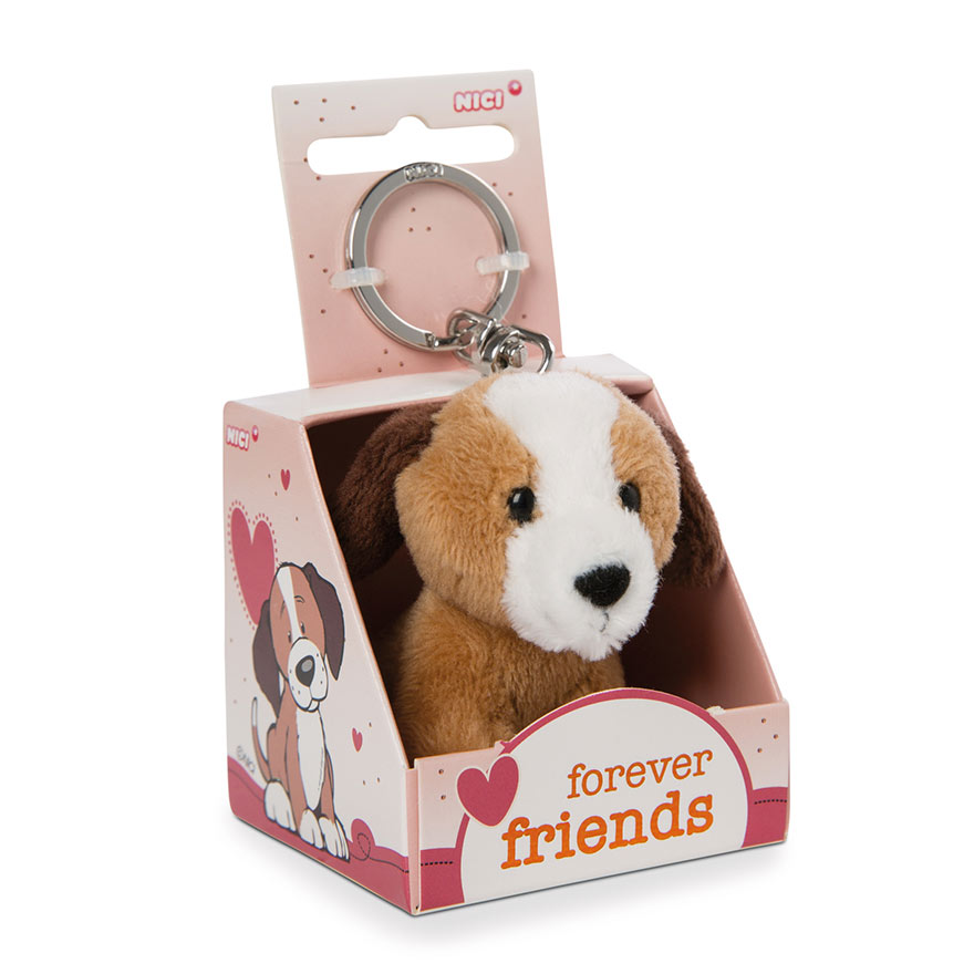 NICI Forever Friends Dog Keyring | nici.co.uk