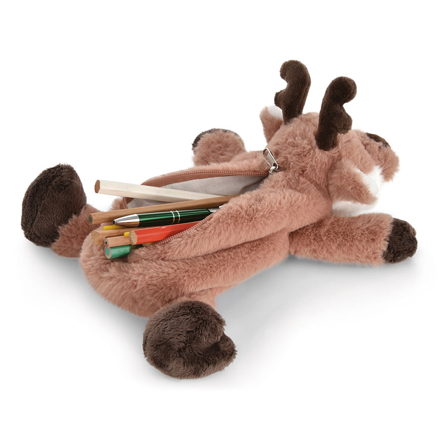 NICI Winter Friends Jonte Reindeer Pencil Case | nici.co.uk
