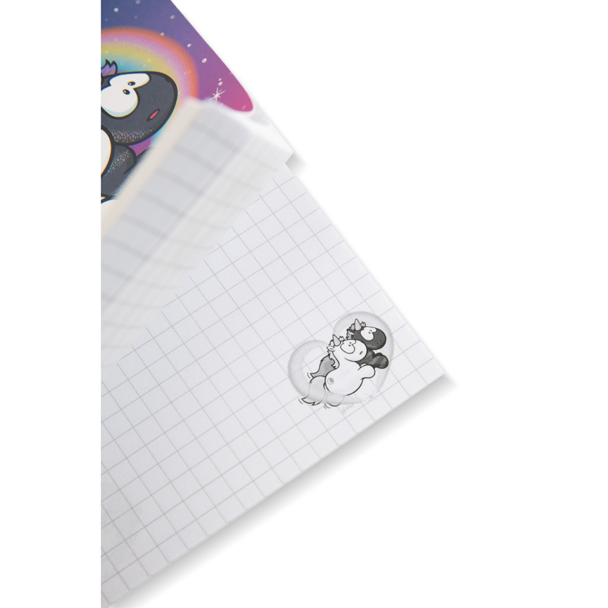 NICI Theodor & Friends Unicorn A6 Notepad | nici.co.uk