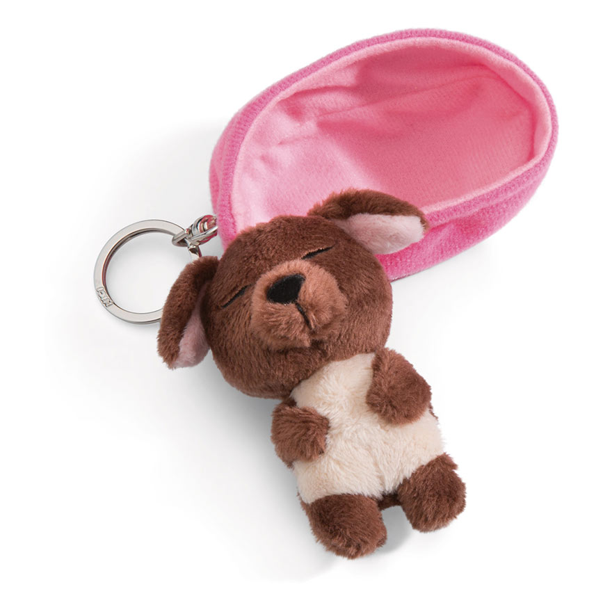 NICI Sleeping Pets Chocolate Dog | nici.co.uk