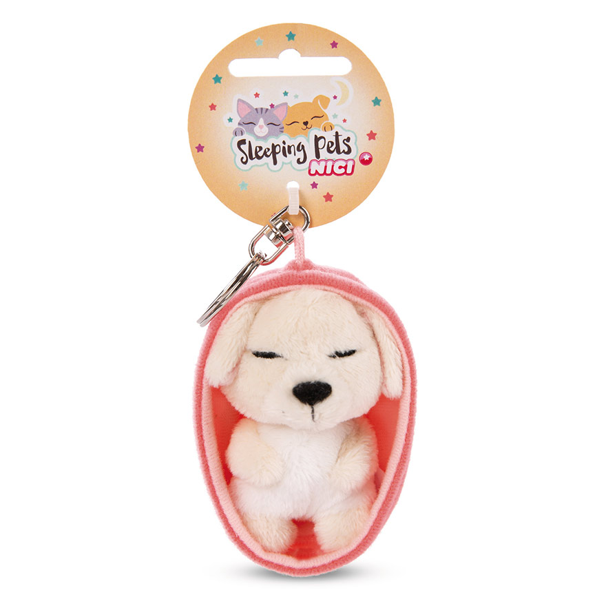 NICI Sleeping Pets Cream Dog | nici.co.uk