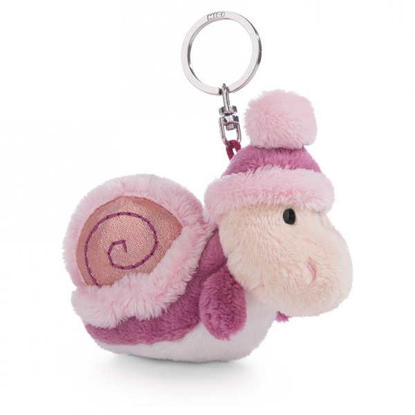 NICI Cosy Winter Soa Snail Keyring | nici.co.uk