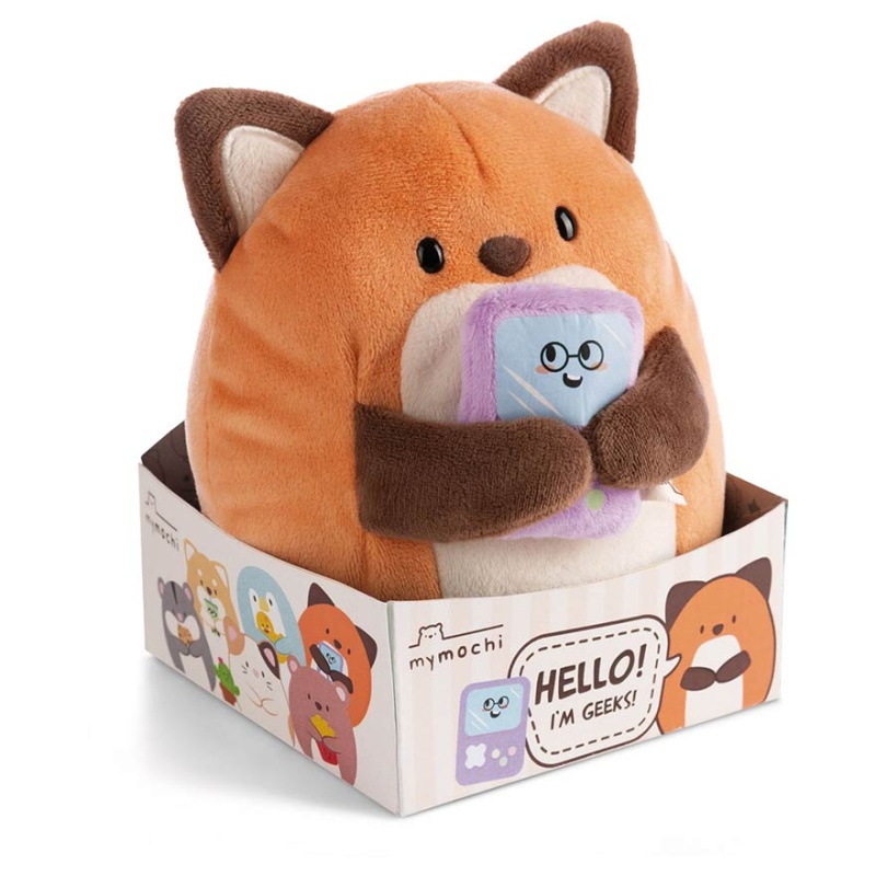 NICI mymochi Geeks Fox with Video Game | nici.co.uk
