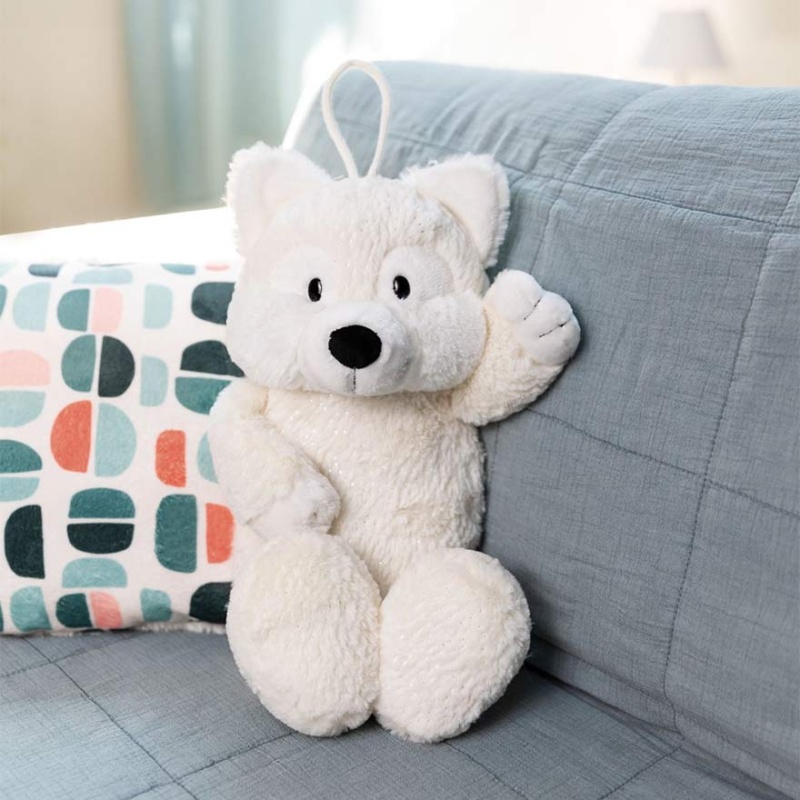 NICI Dreamy Winter Vanja Snow Fox Hot Water Bottle | nici.co.uk
