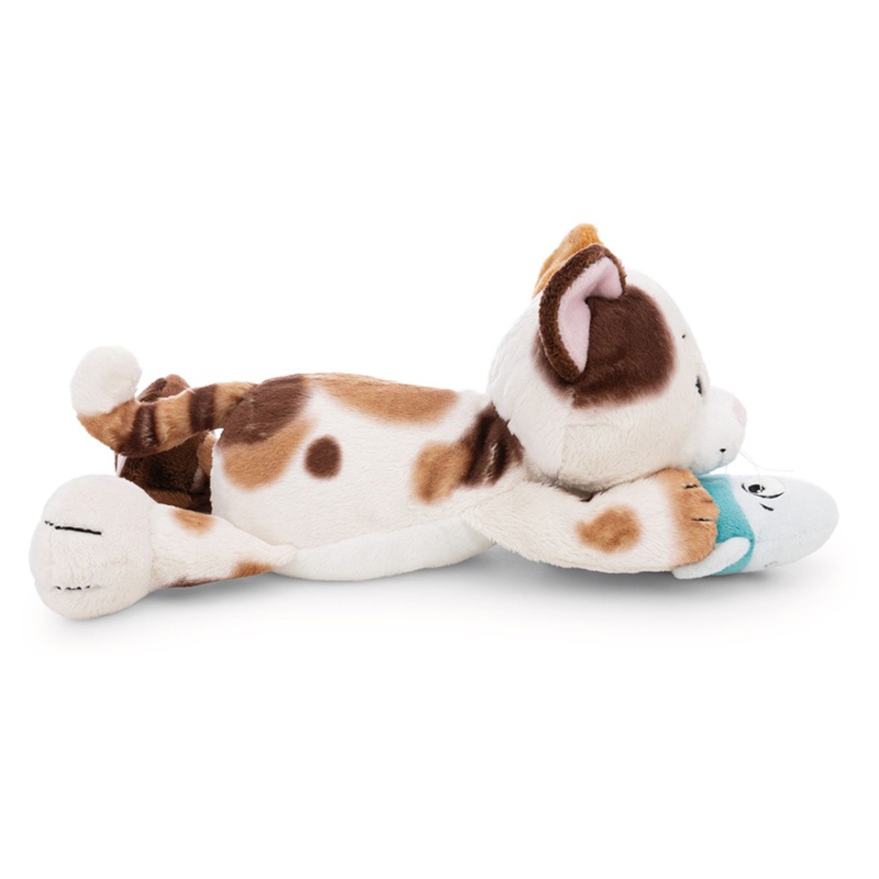 NICI Homies Calico Cat with Fish | nici.co.uk