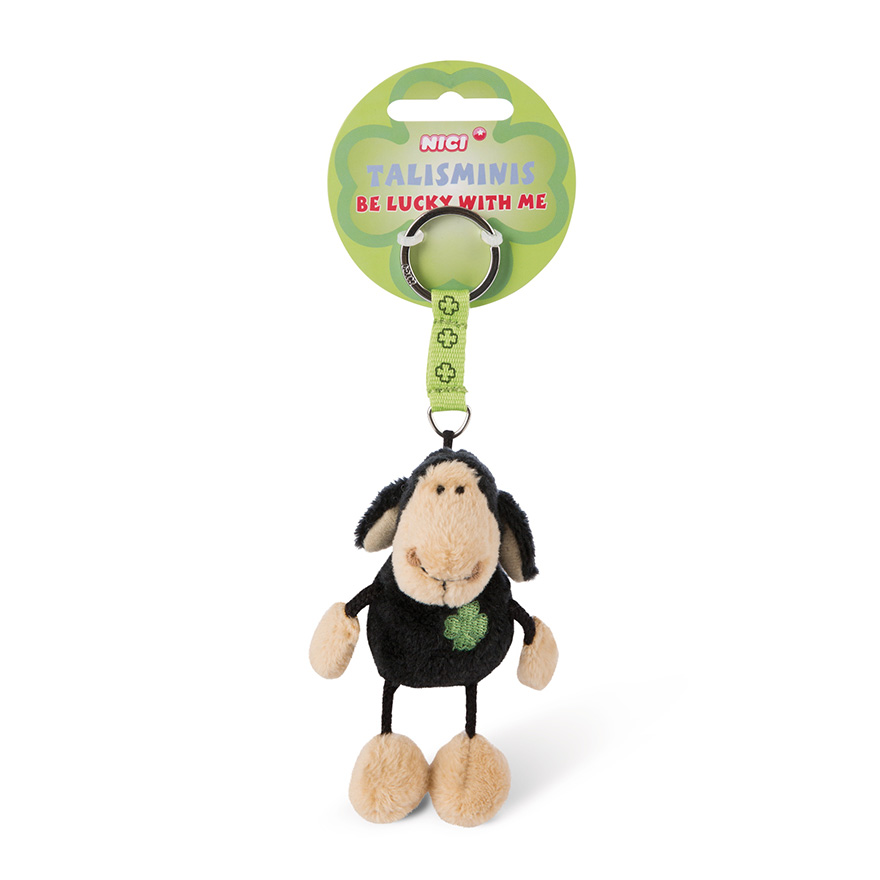 NICI Talisminis Jolly Mäh Black Sheep Keyring | nici.co.uk