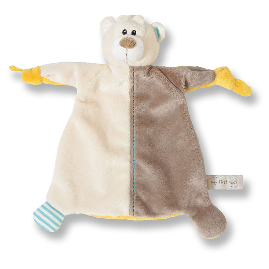 My First NICI Taps Bear Comforter | nici.co.uk