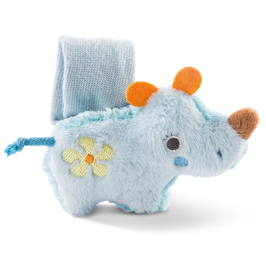 My First NICI Manuffi Rhino Wrist Rattle | nici.co.uk
