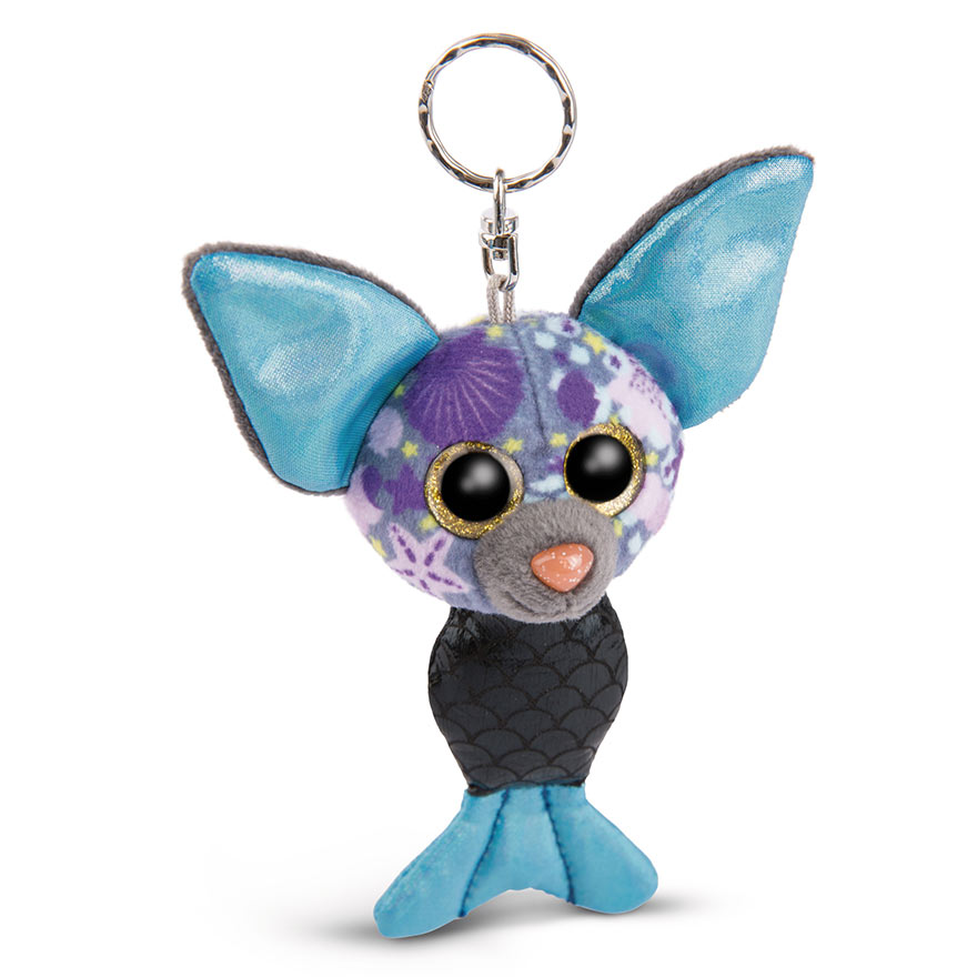 NICI GLUBSCHIS Laguna-Lu Bat Mermaid Keyring | nici.co.uk
