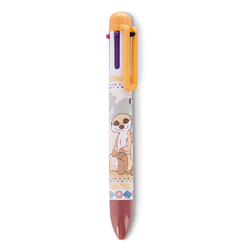 NICI Meerkat Multi-Coloured Ballpoint Pen | nici.co.uk