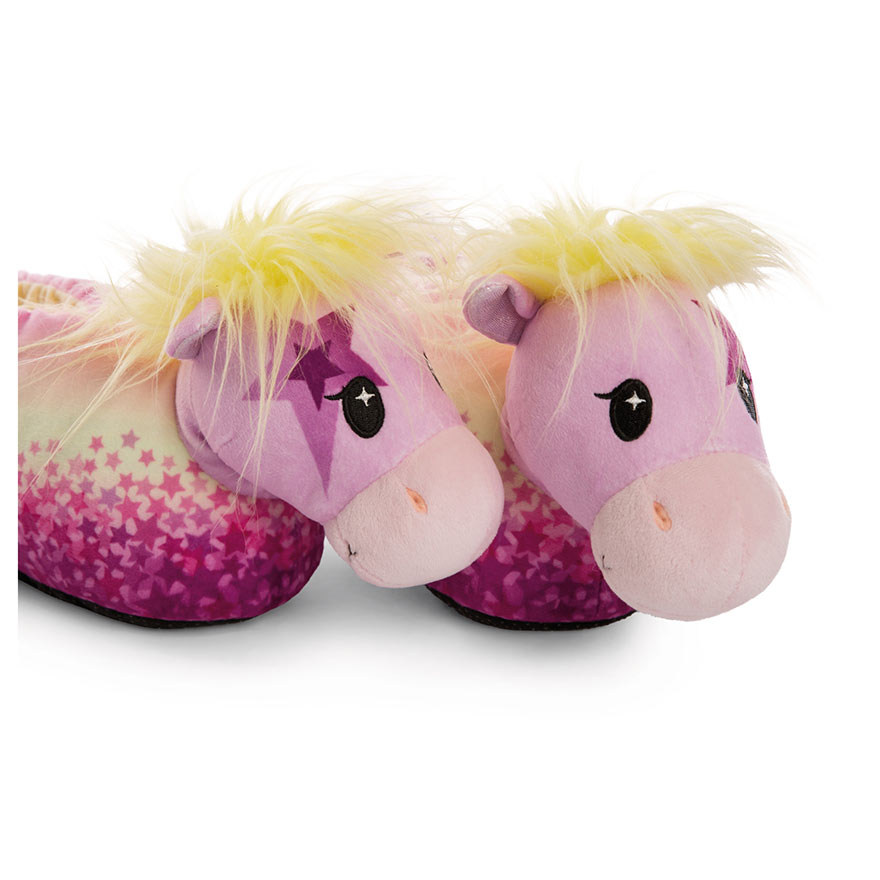 NICI Pony Stars Candydust Pony Slippers | nici.co.uk