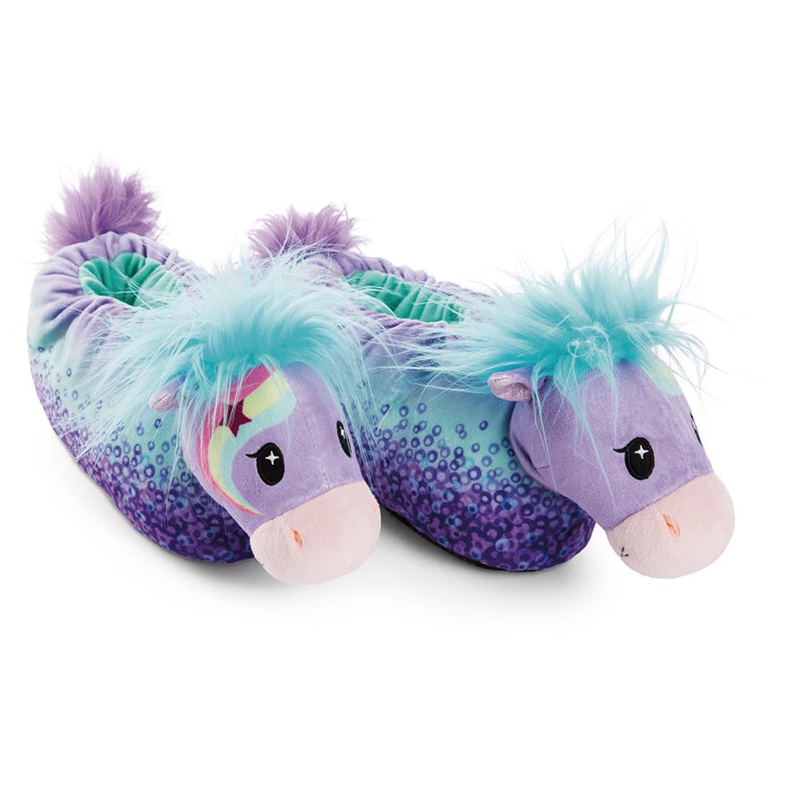 NICI Pony Stars Starjumper Pony Slippers | nici.co.uk