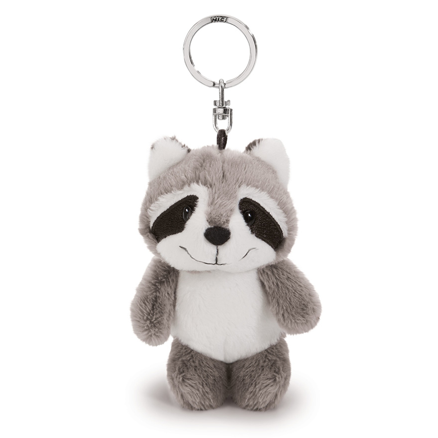 NICI Forest Friends Rod Raccoon Keyring | nici.co.uk