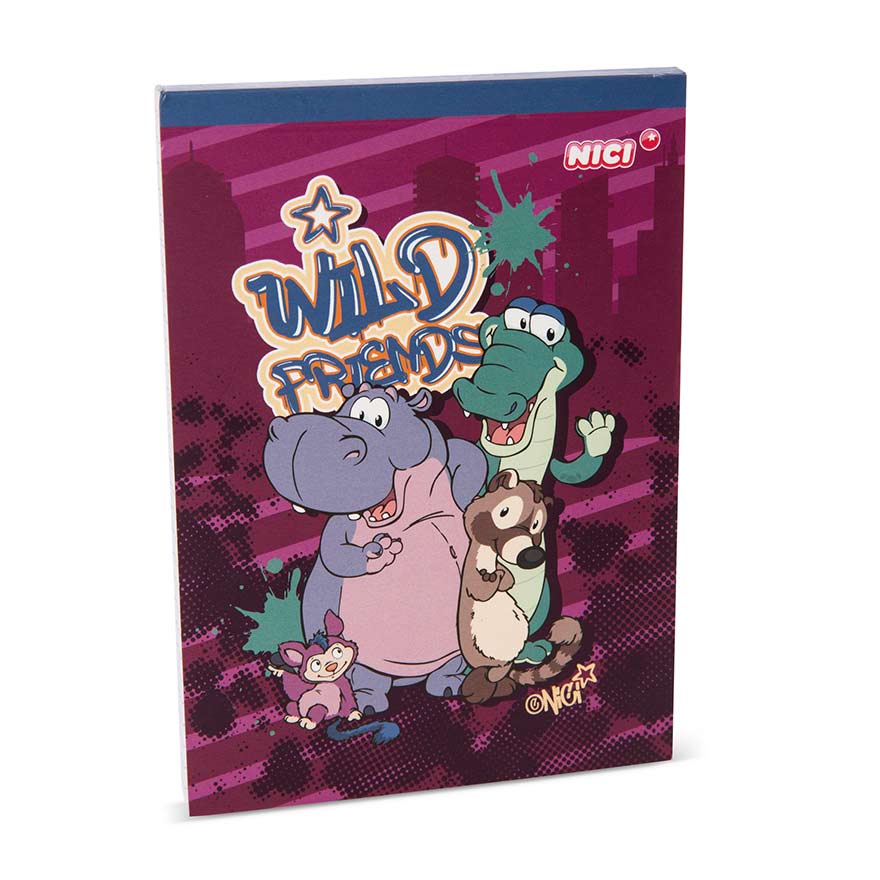 NICI Wild Friends A6 Notepad | nici.co.uk