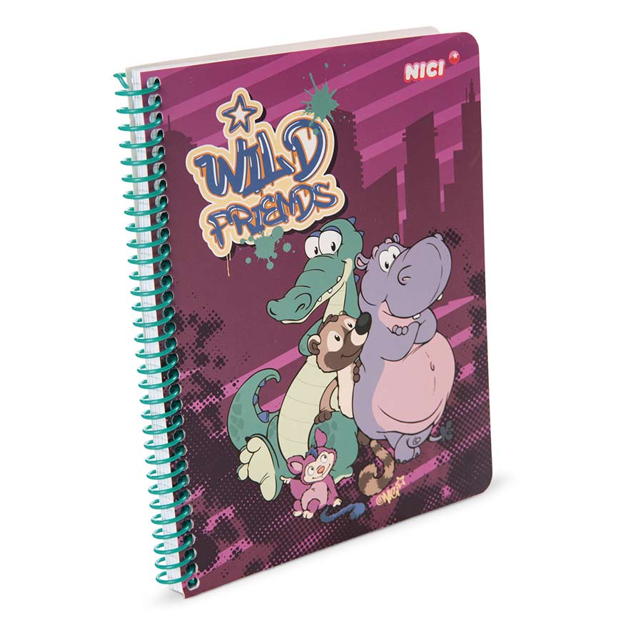 NICI Wild Friends A5 Notebook | nici.co.uk