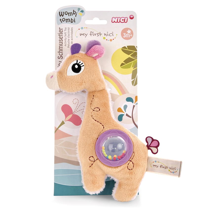 My First NICI 2D Sasuma Giraffe Activity Toy | nici.co.uk