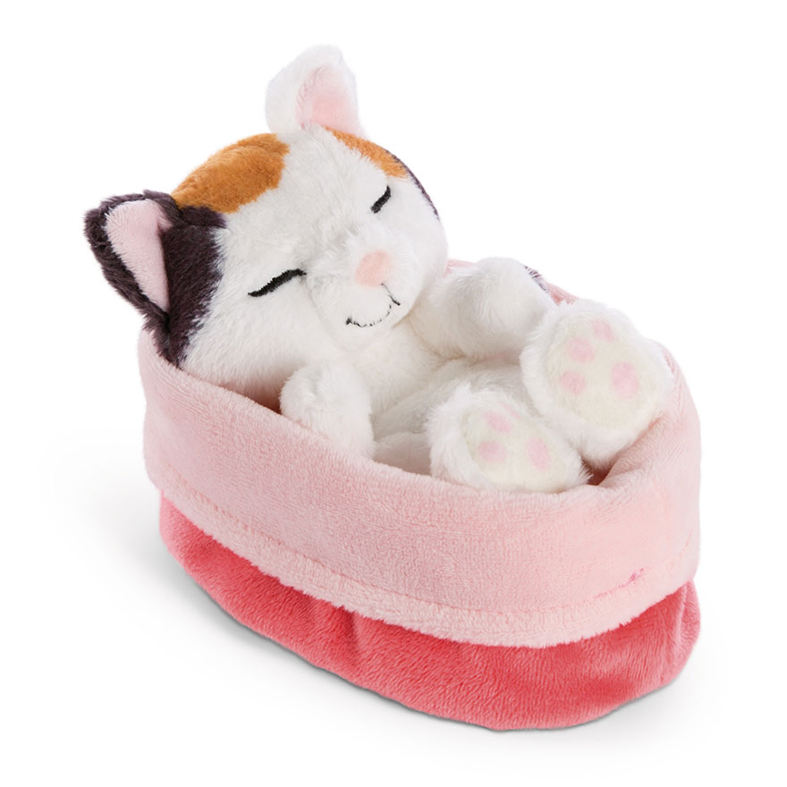 NICI Sleeping Pets Calico Cat | nici.co.uk