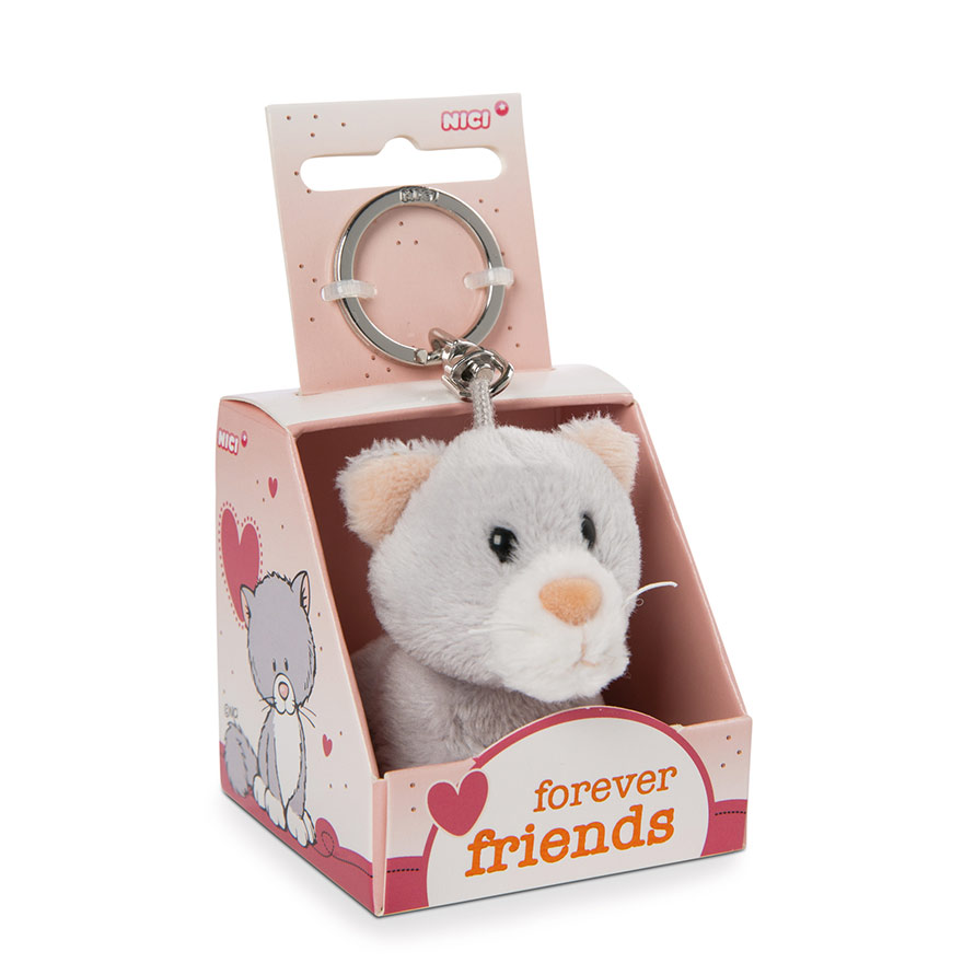 NICI Forever Friends Cat Keyring | nici.co.uk