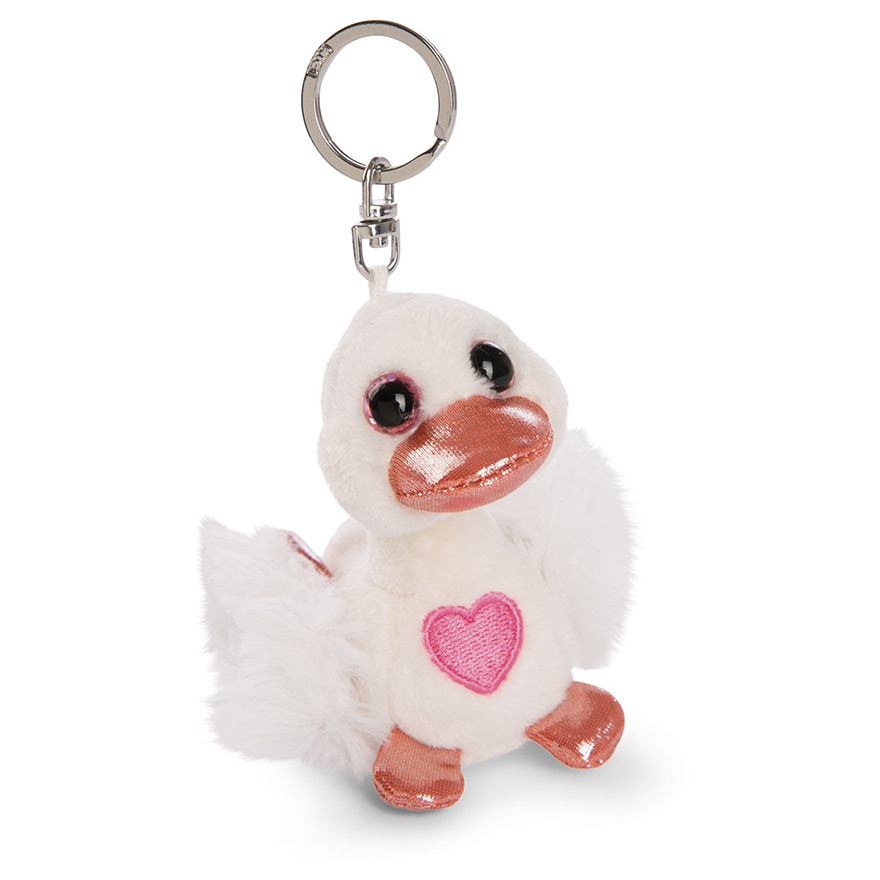 NICI Love Classic Love Swan Keyring | nici.co.uk