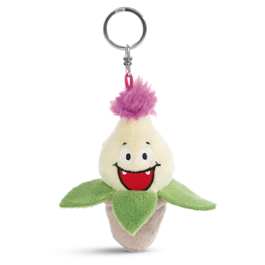 NICI Funny Flowers Willibald Aloe Vera Plant Keyring | nici.co.uk