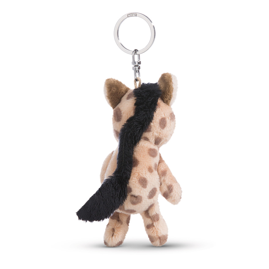 NICI Wild Friends Helgi Hyena Keyring | nici.co.uk