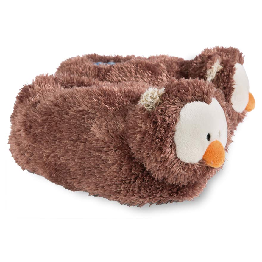 NICI The Owlsons Oscar Owl Slippers | nici.co.uk