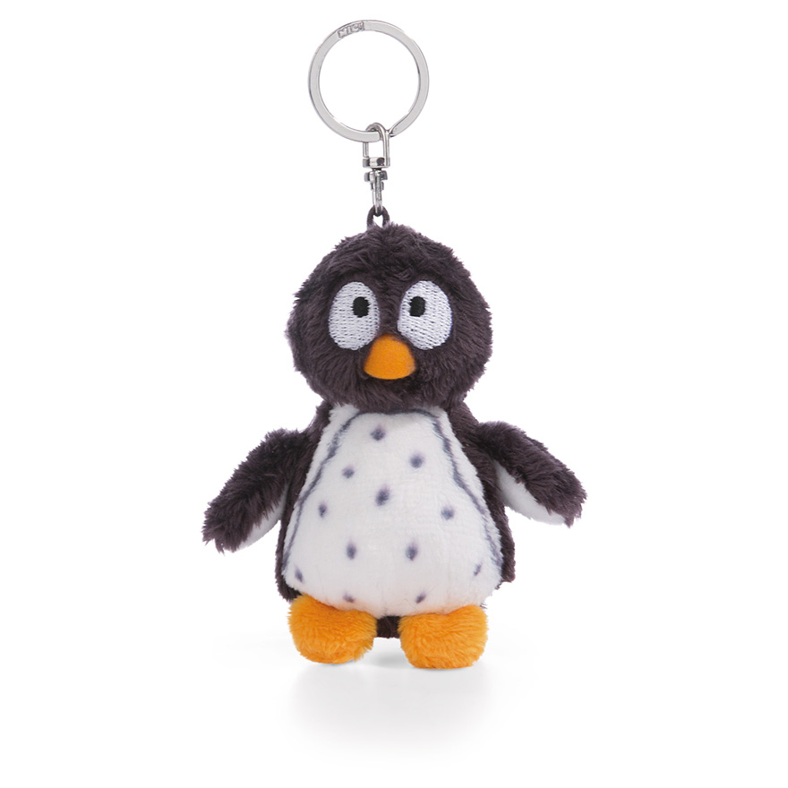 NICI Cosy Winter Stas Penguin Keyring | nici.co.uk