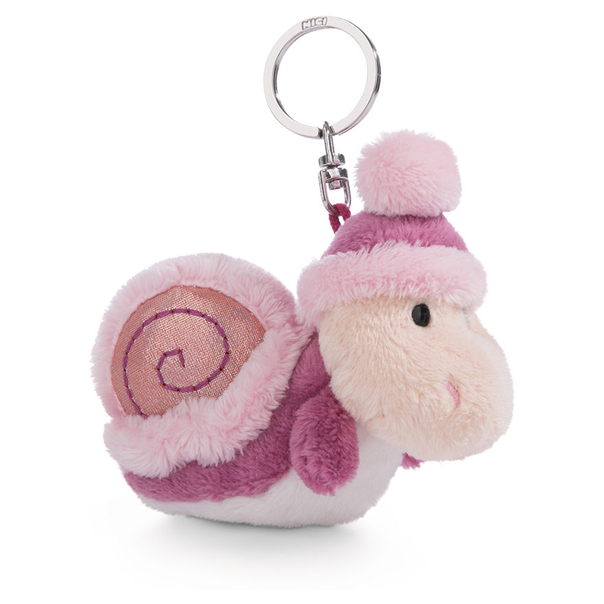 NICI Cosy Winter Soa Snail Keyring | nici.co.uk