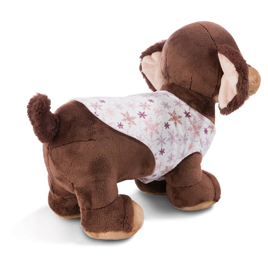 NICI Cosy Winter Skida Dachshund | nici.co.uk
