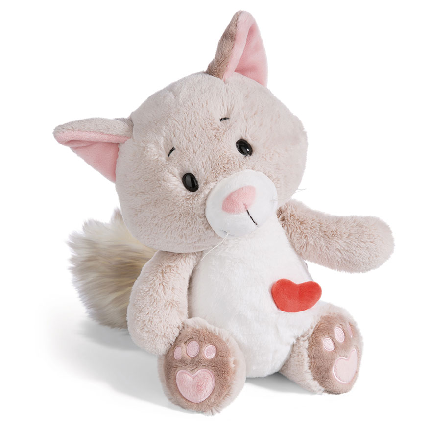 NICI Love Classic Fluffy Love Cat | nici.co.uk