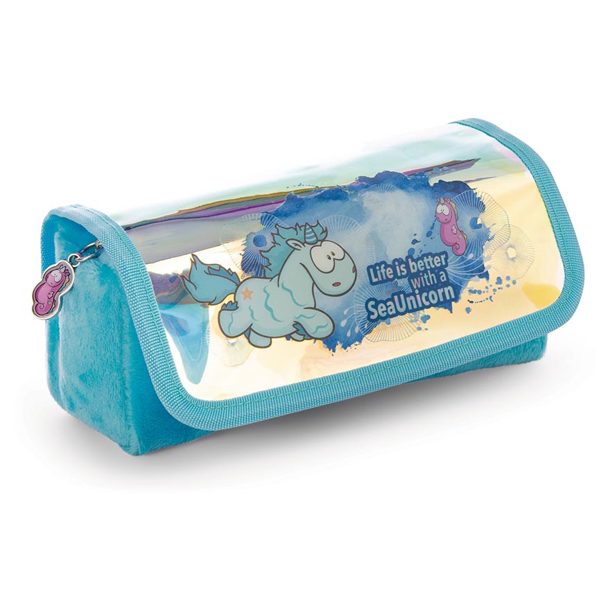 NICI Theodor & Friends Aquario Sea Unicorn Pencil Case | nici.co.uk