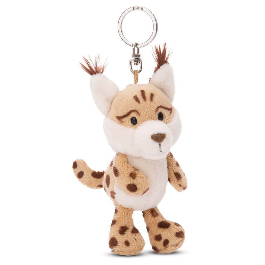 NICI Wild Friends Lyka Lynx Keyring | nici.co.uk
