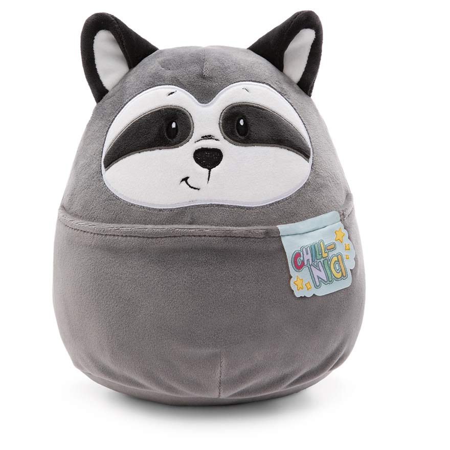 NICI Chill-NICI Raccoon Cushion | nici.co.uk