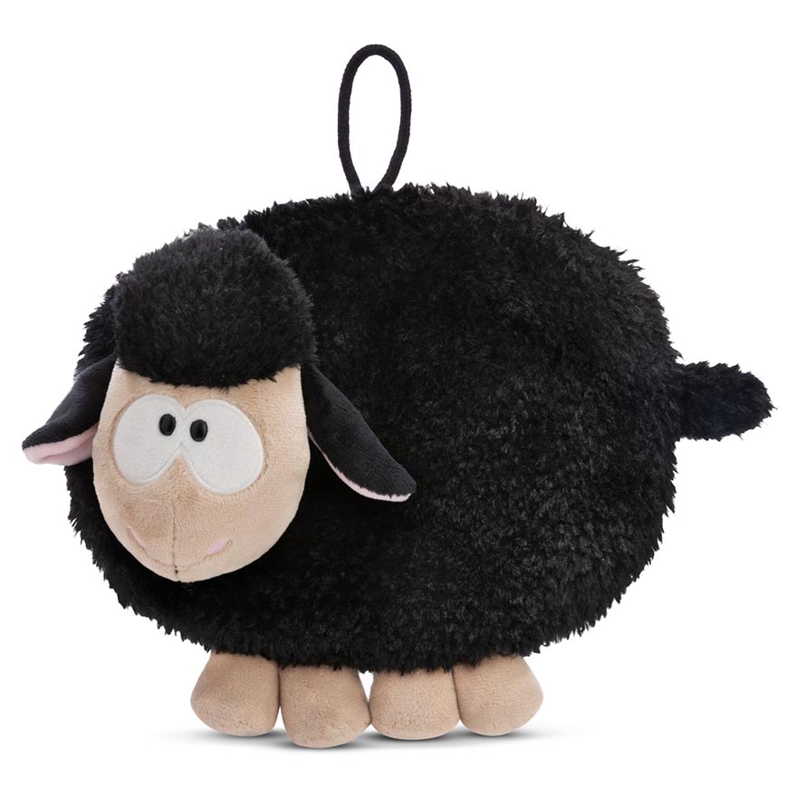 NICI Wool*y Gang Black Sheep Hot Water Bottle | nici.co.uk