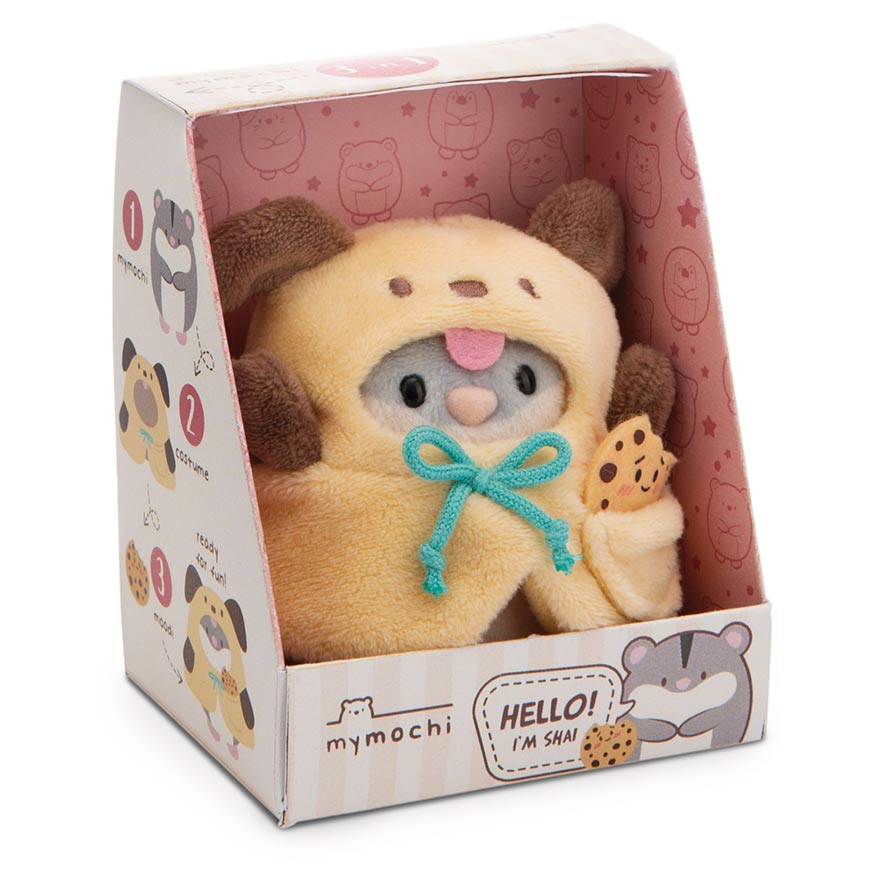 NICI mymochi Shai Hamster with Cookie and Dog Costume | nici.co.uk