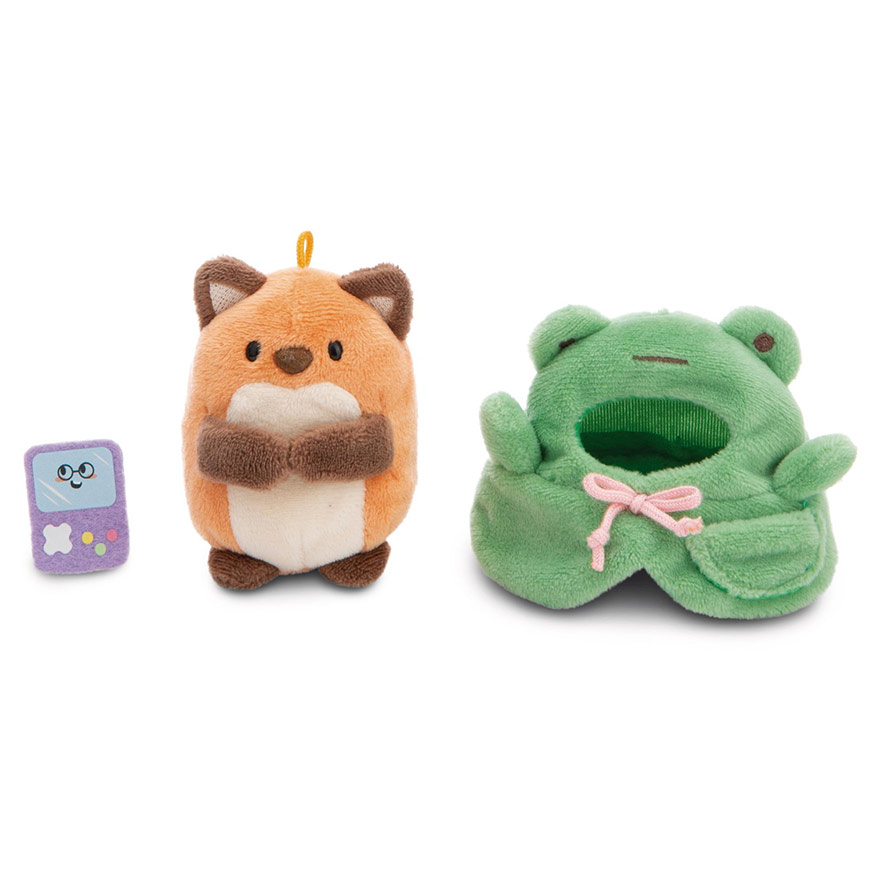 NICI mymochi Geeks Fox with Video Game and Frog Costume | nici.co.uk
